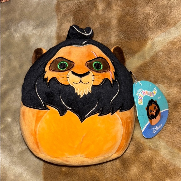 Disney | Toys | Disney Scar Squishmallow Plush | Poshmark